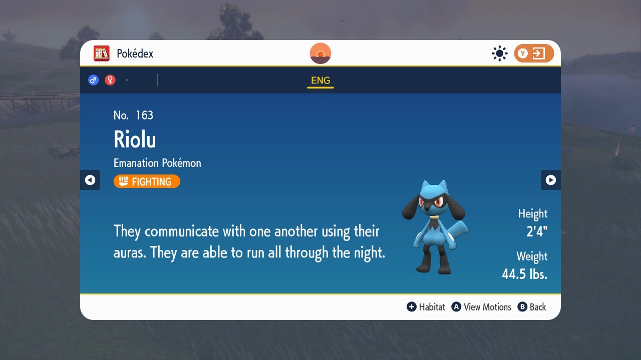 How to evolve Riolu into Lucario in Pokémon Scarlet and Violet | Eurogamer.net